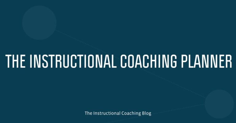 The Instructional Coaching Planner - Instructional Coaching Group
