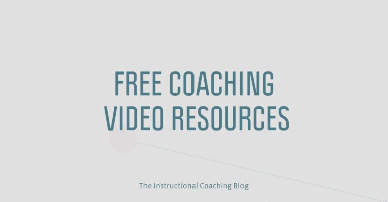 Free Coaching Video Resources - Instructional Coaching Group